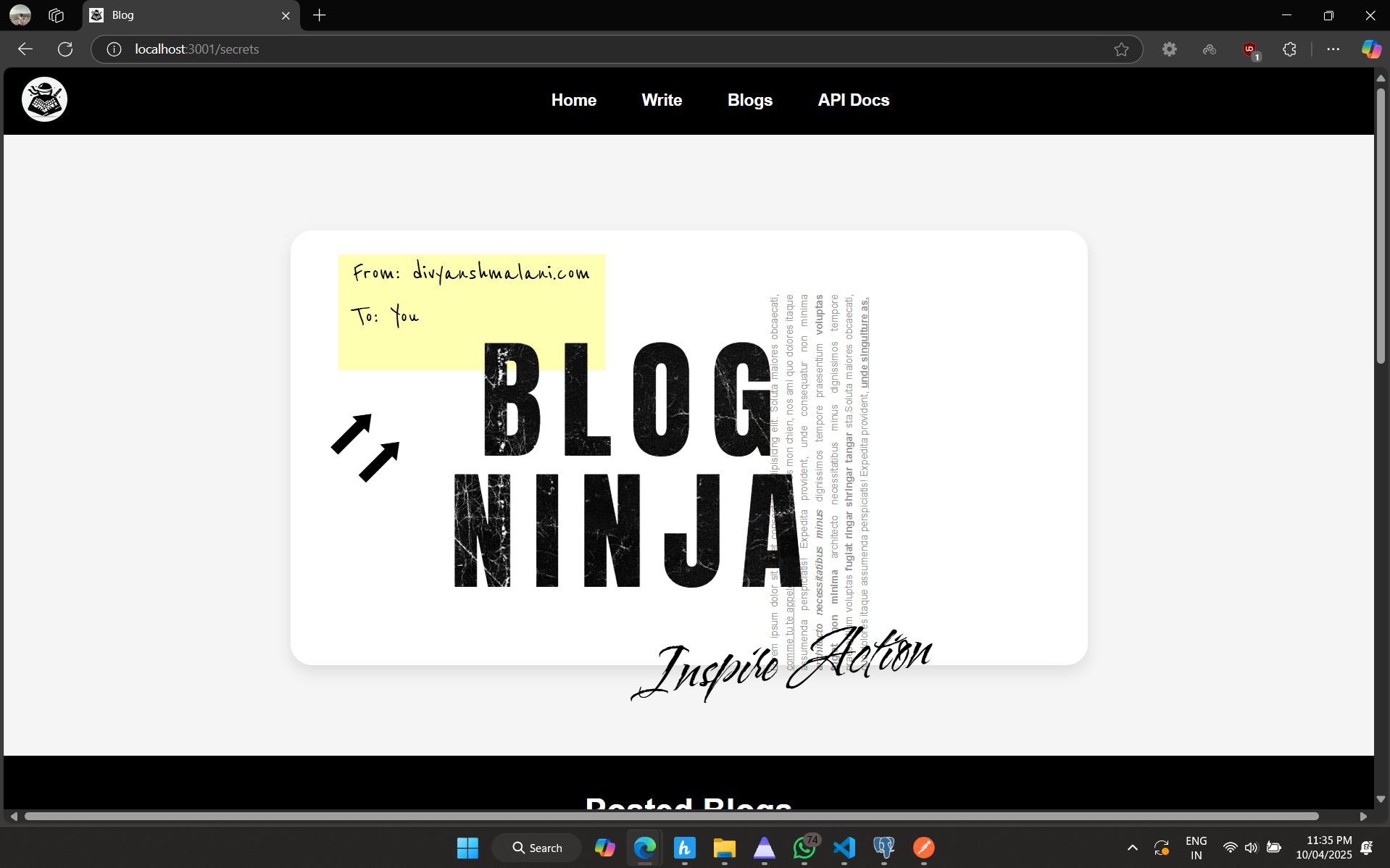 Divyansh Malani – Full-Stack Developer (React, Node, PostgreSQL) | Portfolio
